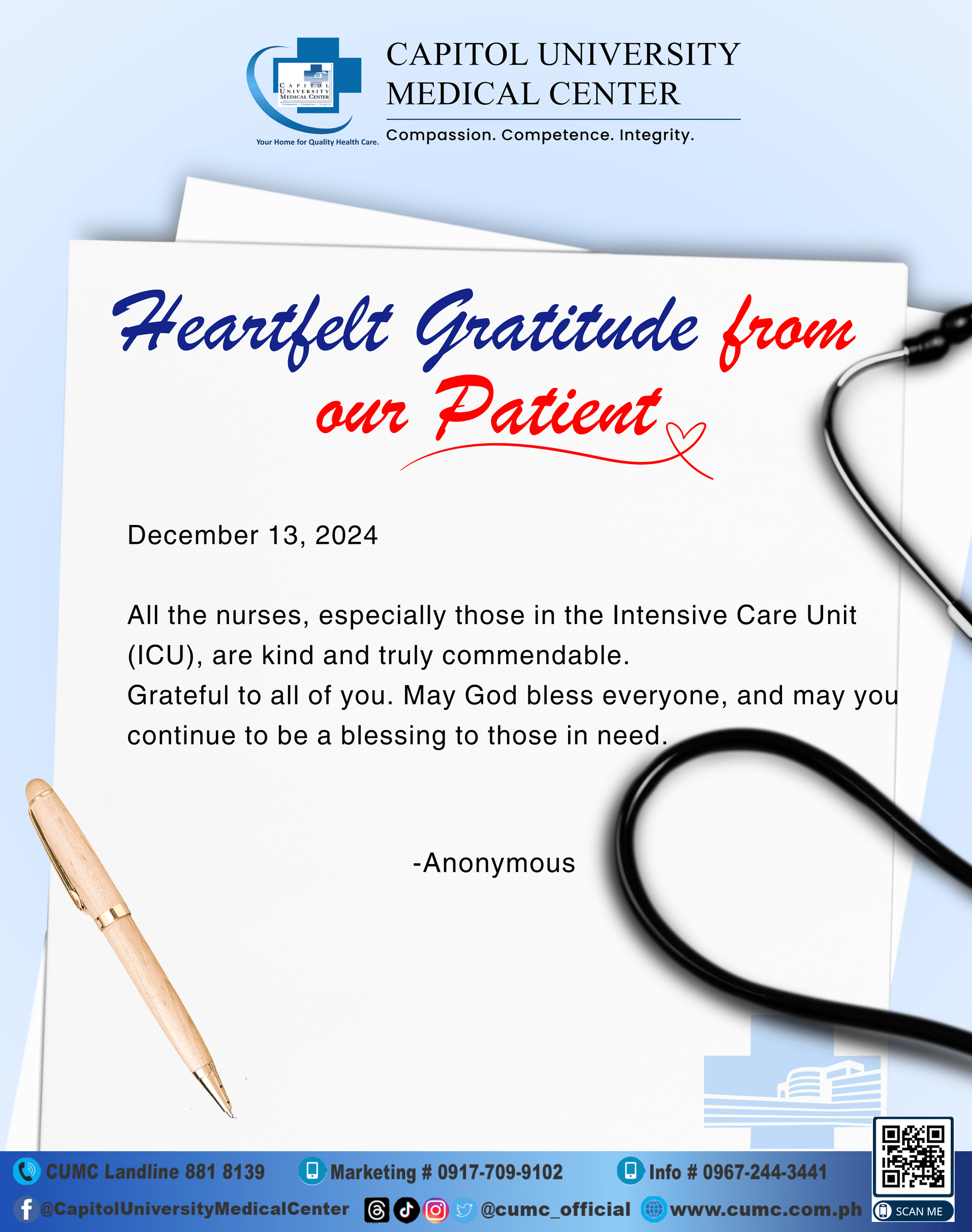 Patient Testimonial - CUMC